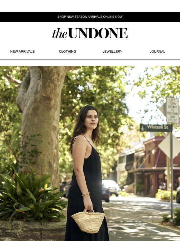 The Undone: Why a Black Dress is our Summer Essential | Milled