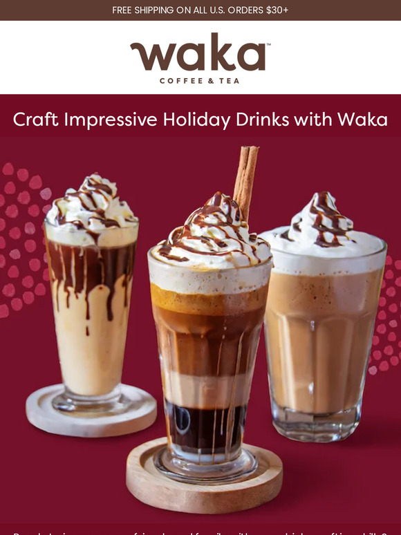 Waka Coffee: 3 Ideas for Craft Coffee Drinks... | Milled