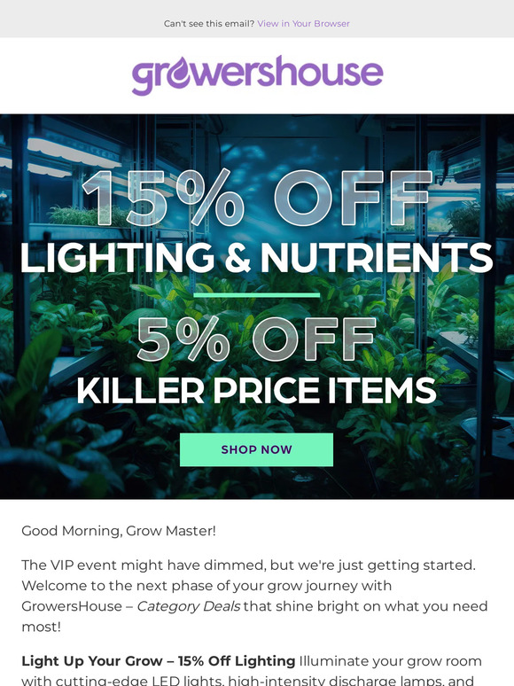 GrowersHouse: A New Chapter of Savings for Your Favorite Lighting ...