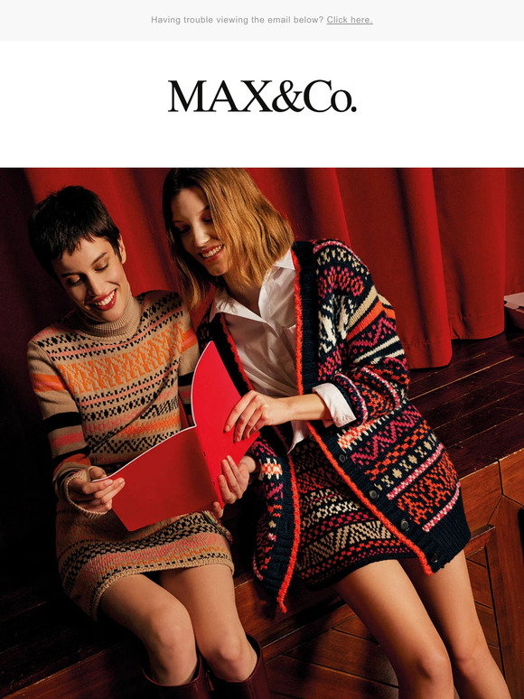 Max & Co: Hit Knits Are Here | Milled