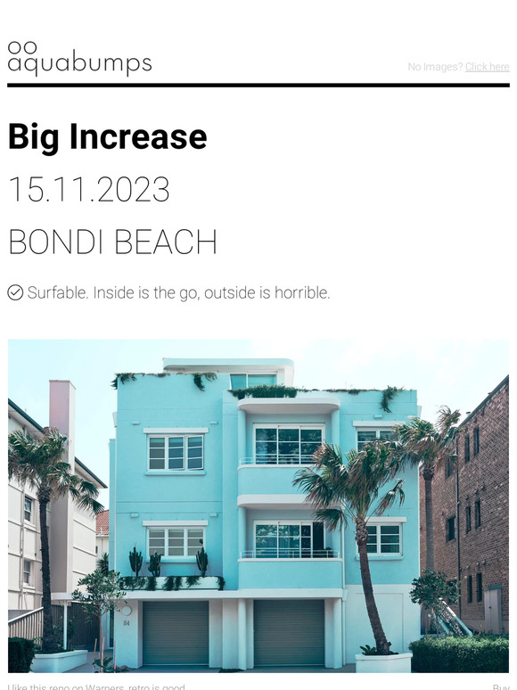 Aquabumps: : : Big Increase | Milled