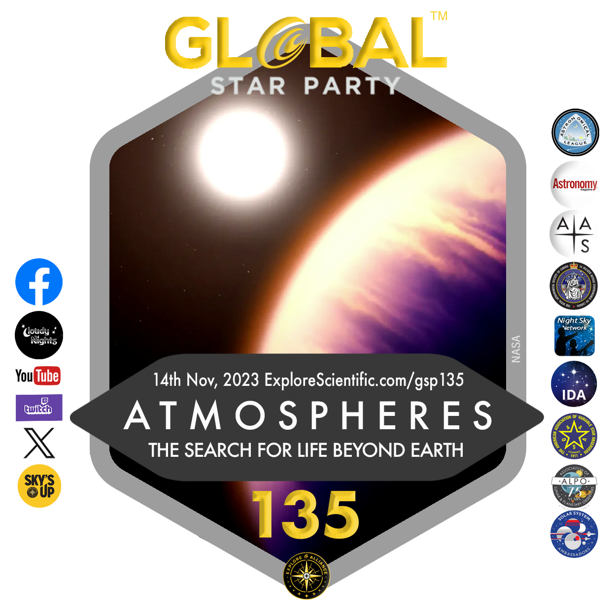 Explore Scientific: Explore exoplanets with us at tonight's Global Star ...