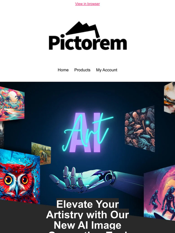 Pictorem: Unlock Your Artistic Vision with Our New AI Image Generation ...