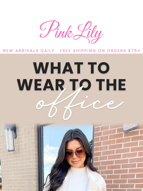 Pink Lily: dress codes: weekly work attire | Milled