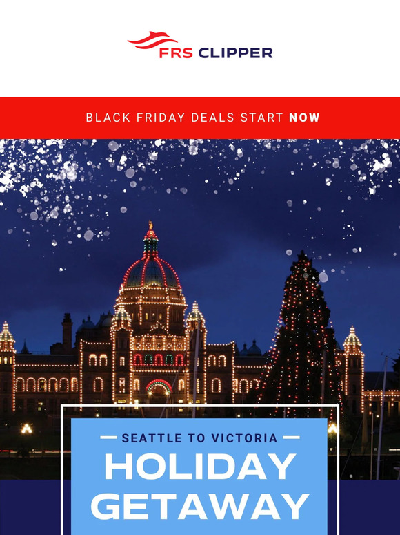 Victoria Clipper: SALE Starts Now! | Milled