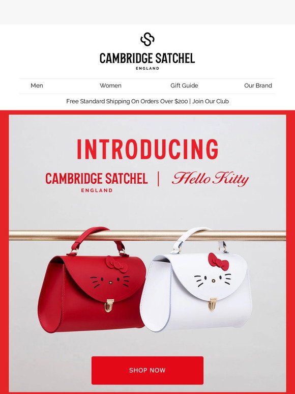 Cambridge Satchel: Introducing the Hello Kitty Collection | Milled