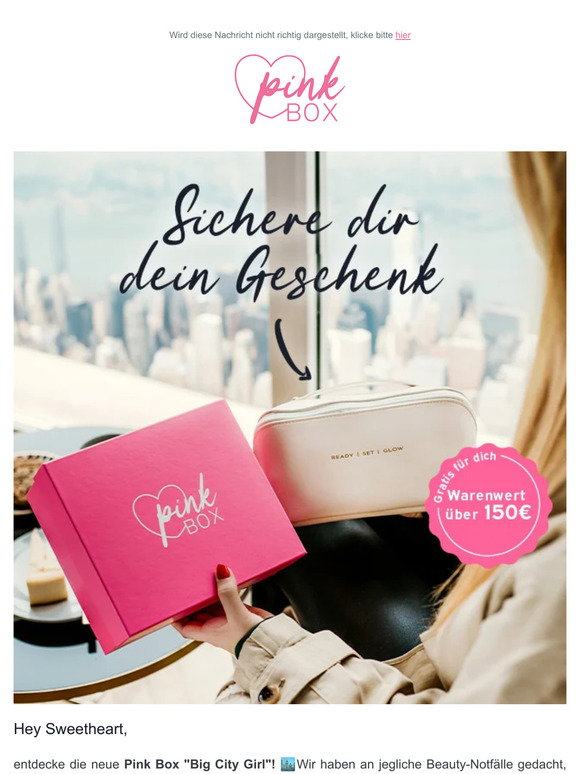 Pink Box: GRATIS Limited Edition zur Big City Girl Edition 😍 | Milled
