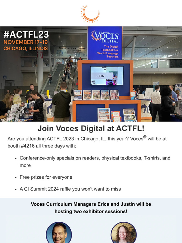Teacher's Discovery: Join Us at ACTFL 2023—Even from Home! | Milled
