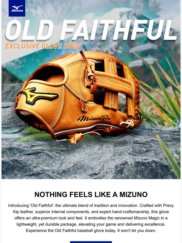 Mizuno: Introducing 'Old Faithful': The Ultimate Blend of Tradition and ...