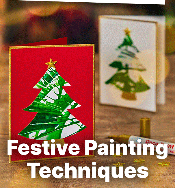 Yellow Moon: 7 Fabulously Festive Painting Techniques 🖌️🎅 | Milled