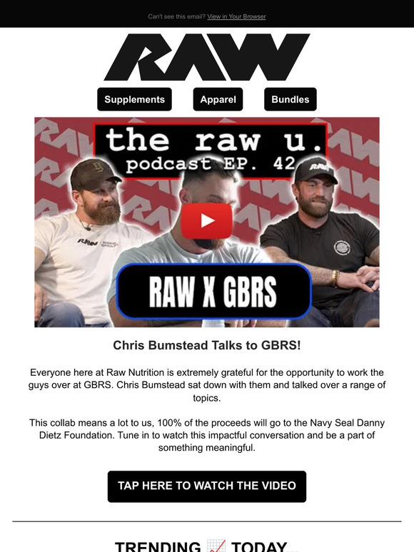 Raw Nutrition: Exclusive Interview: CBUM & GBRS | Milled