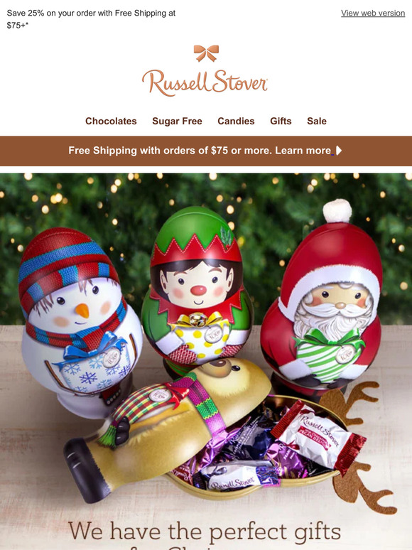Russell Stover: Christmas Sweets is just a few clicks away! | Milled
