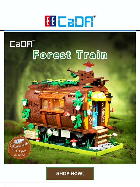 CaDA: Forest Train Station | Milled