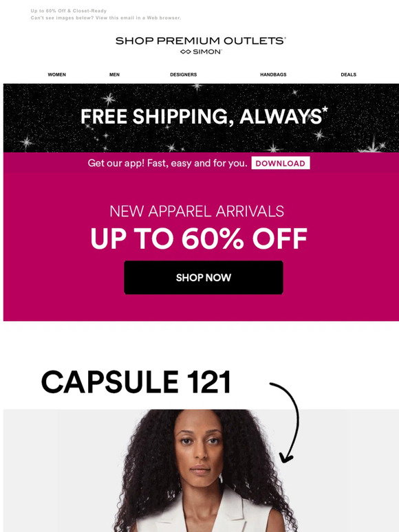 Shop Premium Outlets: INCOMING: New Arrivals | Milled