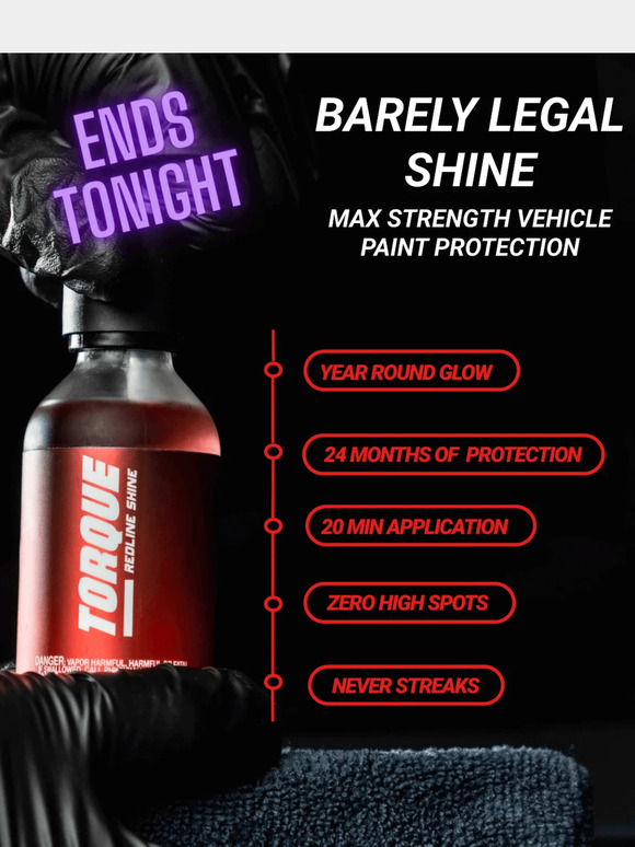 Torque Detail: 4 Hours Left: Two Year Ceramic Coating for Radiant Shine ...