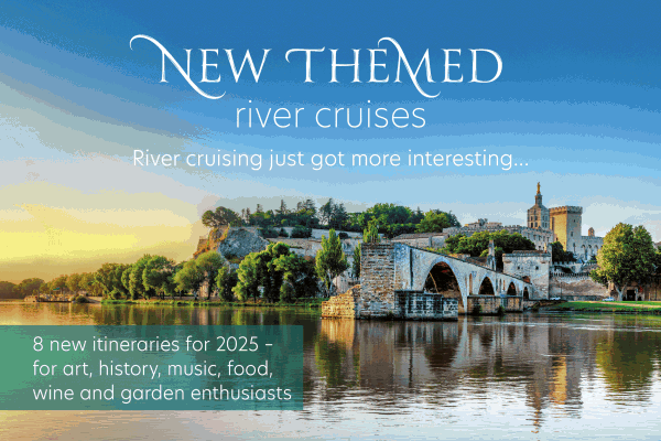 Riviera Travel: Now on sale: 2025 & NEW themed river cruises 🎨🍷🌺🎵 | Milled