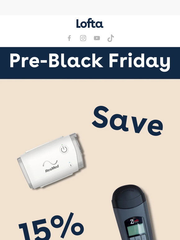 Lofta: Take CPAP Anywhere With Lofta – 15% CPAP Travel Sale! | Milled