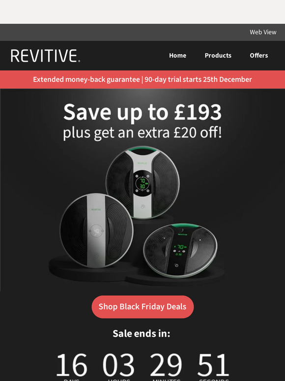Revitive: Early access to our biggest sale of the year! | Milled