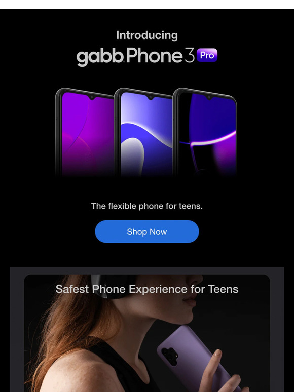 Gabb Wireless: Meet the Gabb Phone 3 Pro - the flexible safephone for ...