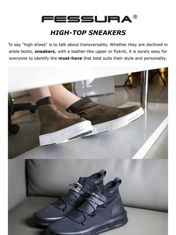 Fessura: Discover "high-top" models, ideal fall looks | Milled