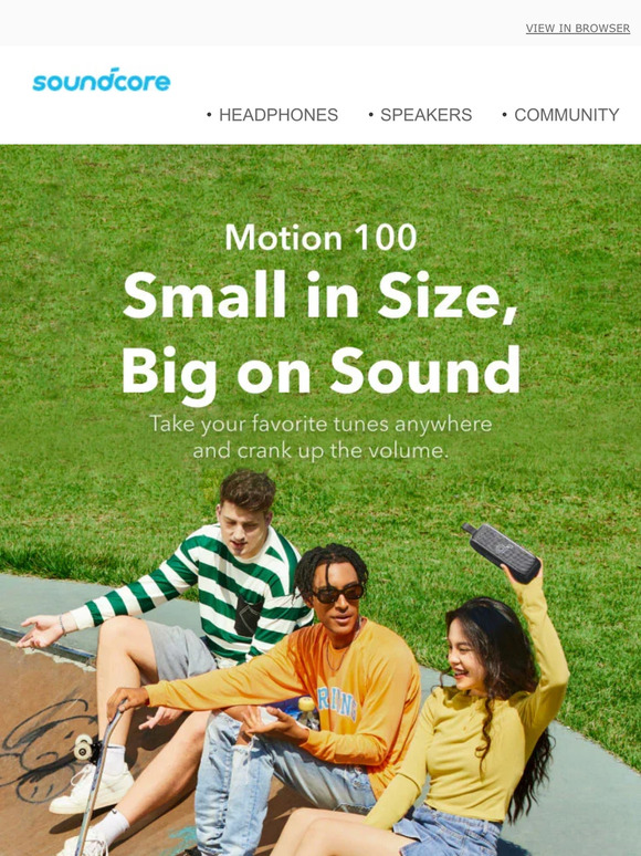 Soundcore: Powerful Hi-Res Sound That Fits in Your Pocket | Milled