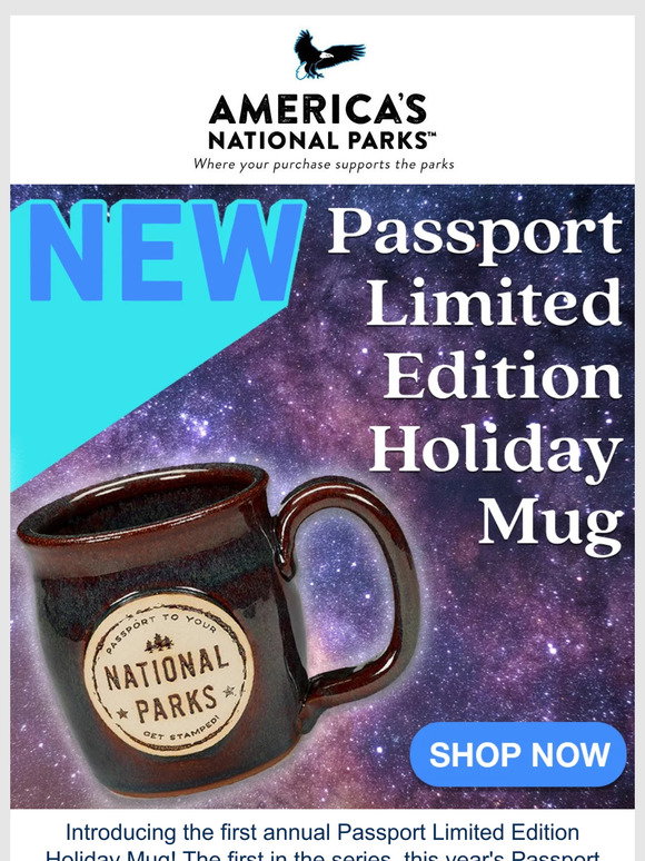 America's National Parks: Limited Edition Passport Holiday Mug | Milled