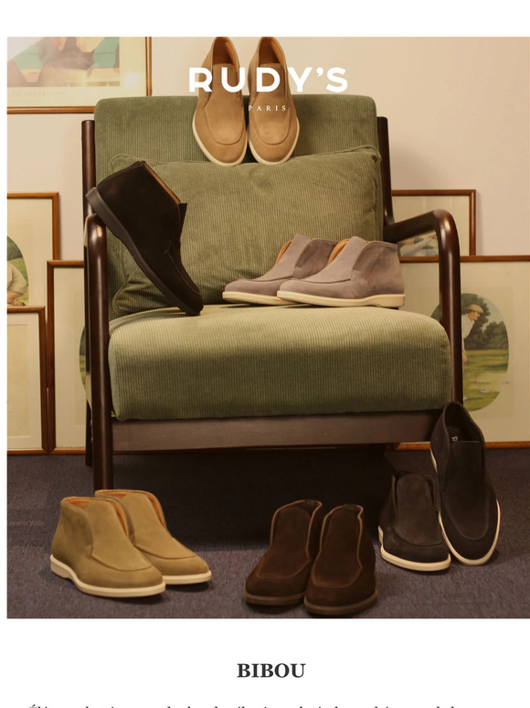 Rudy's: Nouveau Modèle Bibou - Boots Hybride en Velours | Milled