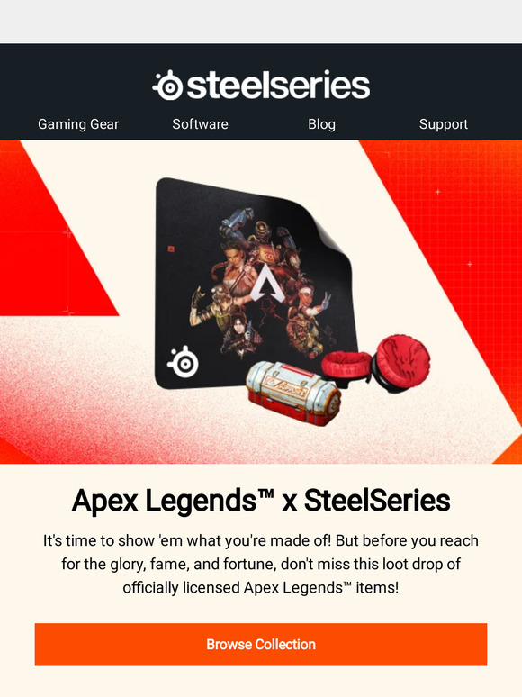 Steelseries: Apex Legends™ x SteelSeries Limited Edition drop | Milled