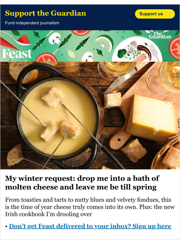 The Guardian: Felicity Cloake's cheese dreams | Feast | Milled