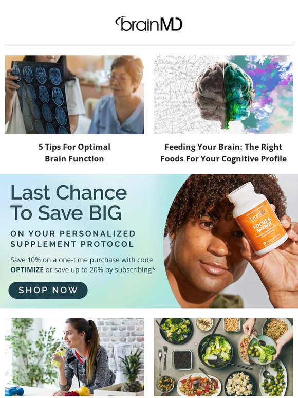 BrainMD: Optimal Brain Function, The Power Of A Routine + How To Eat ...