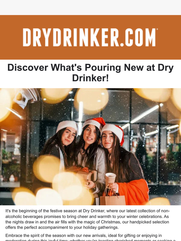 Dry Drinker: Celebrate in Style with New Festive Non-Alcoholic Delights ...