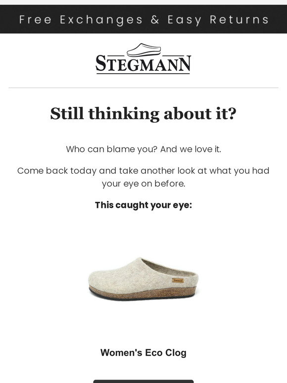 Stegmann Clogs: Need to take another look? 👀 | Milled