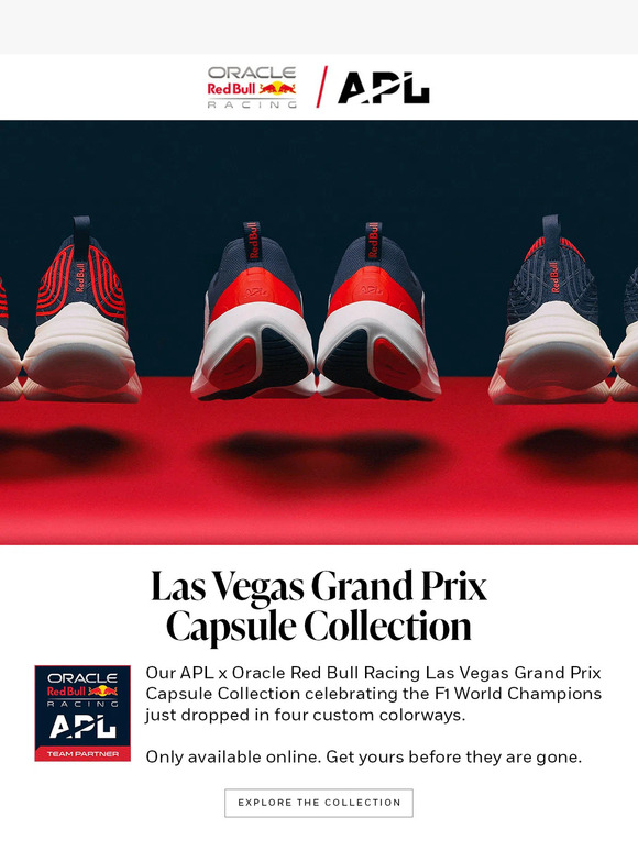Athletic Propulsion Labs: JUST DROPPED: APL x Oracle Red Bull Racing ...