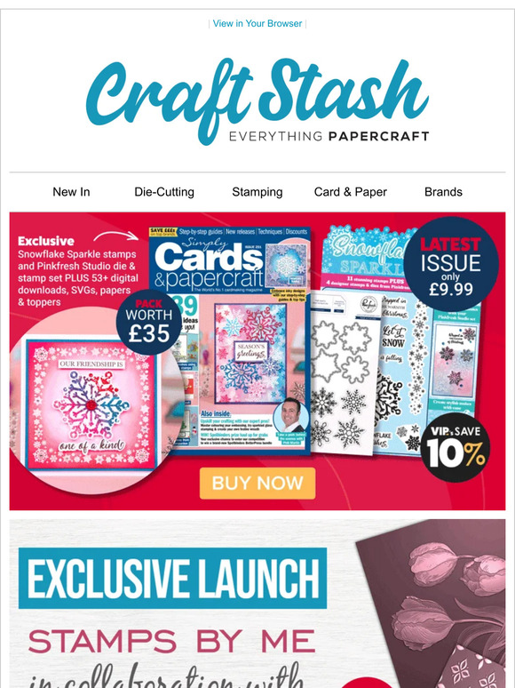 Craft Stash: BRAND NEW Simply Cards & Papercraft Magazine & Stamps By ...
