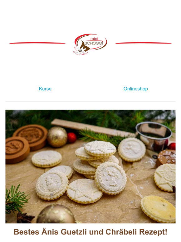 Ready to Bake: Luftig leichte Änis-Guetzli ganz einfach selber machen ...