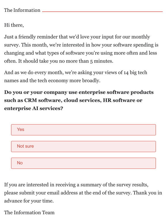The Information: Reminder: What's the outlook for technology companies ...