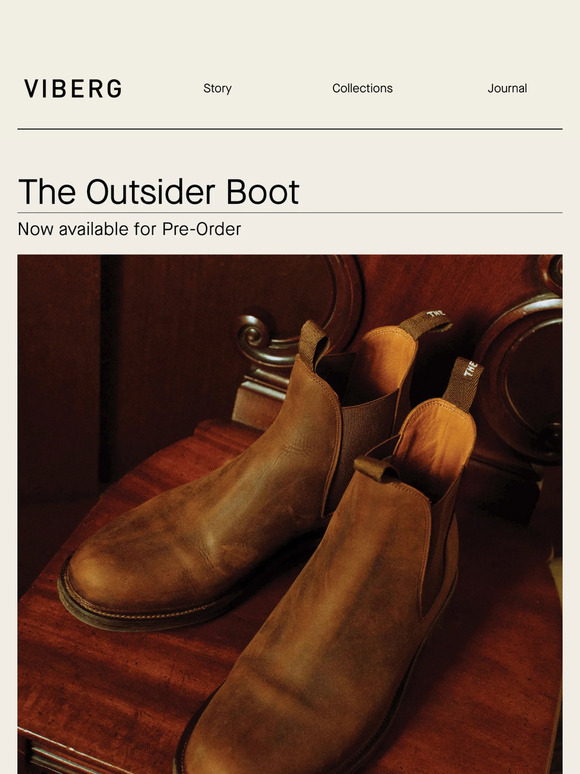 Viberg: The Outsider Boot | Milled