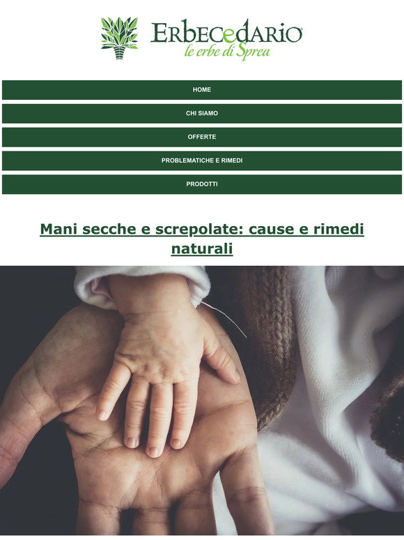 Erbecedario: ----, 👋 mani secche e screpolate: cause e rimedi naturali ...