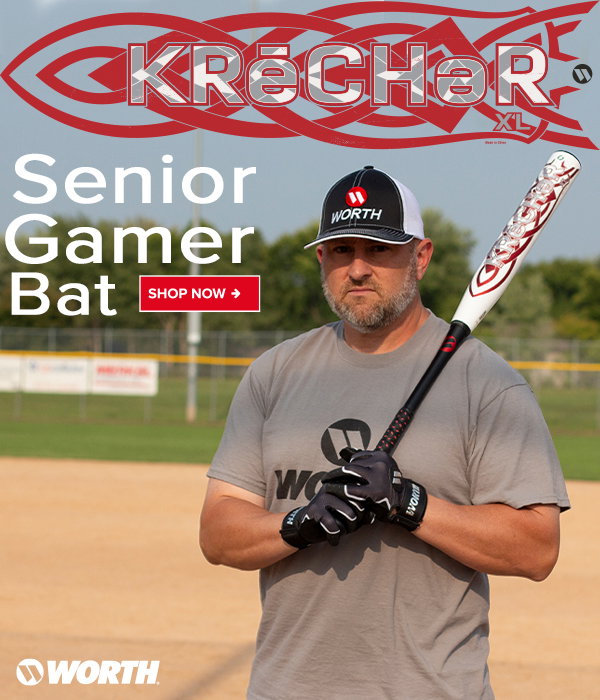 Worth Sports: NEW KReCHeR Gamer Series Senior Bat Just Dropped! 🔥 | Milled