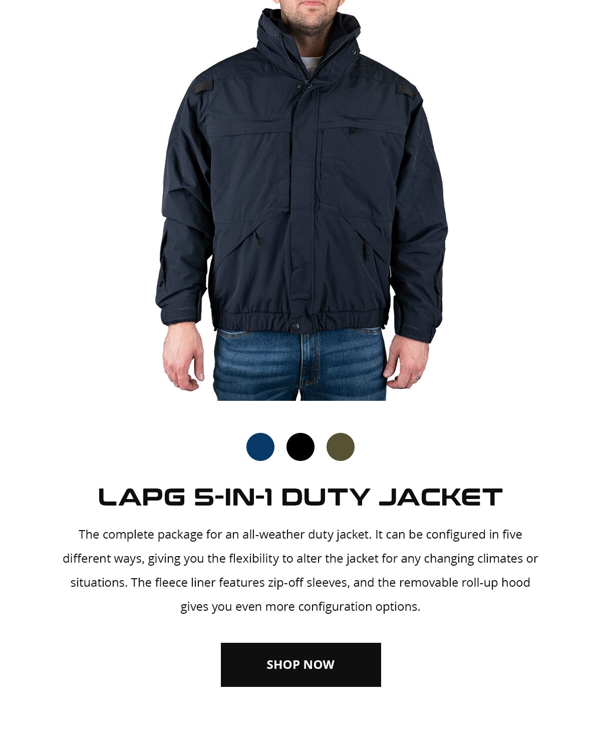 LA Police Gear: Get our 5-in-1 jacket for just $124.59! | Milled