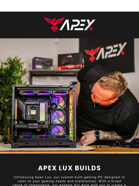 Apex Gaming: Dreaming Of A New Gaming PC? | Milled