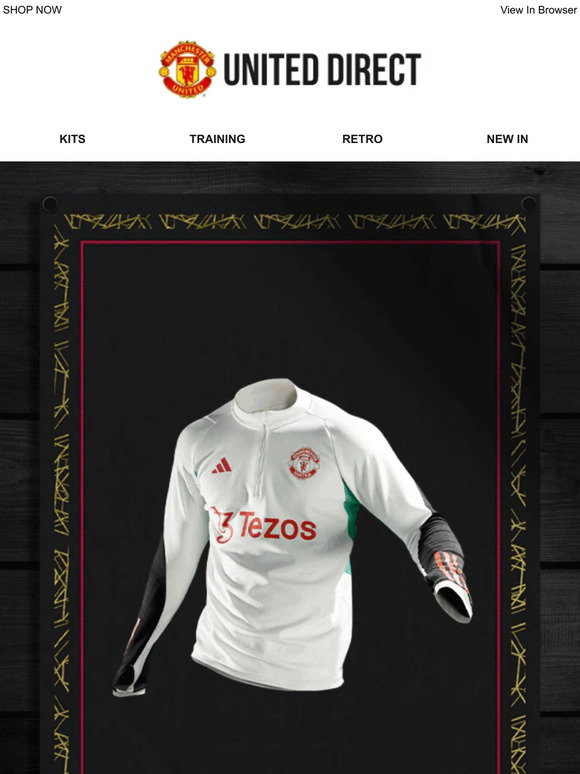 Manchester United: Daily Delight: 40% Off United Training | Milled