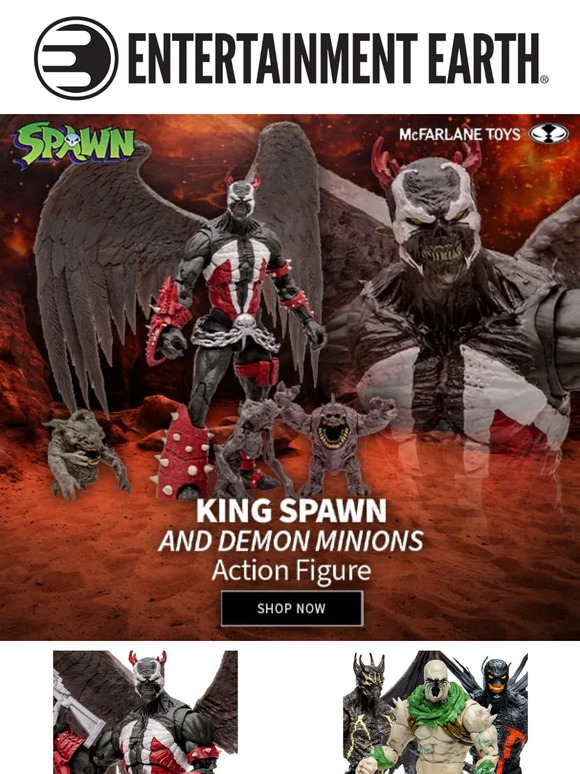 Entertainment Earth: Unleash King Spawn and His Demon Minions! 🔥 | Milled
