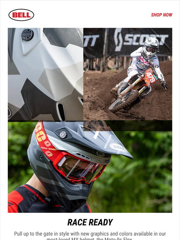 Bell Helmets: New graphics are in 📣 Moto-9s Flex | Milled