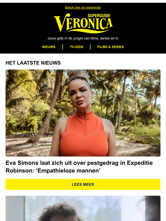 Veronica Magazine: Eva Simons laat zich uit over pestgedrag in Expeditie Robinson: ‘Empathieloze ...