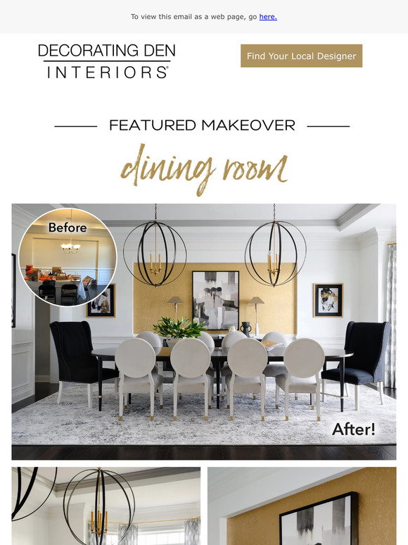 Decorating Den: Check Out this Dining Room Makeover! | Milled
