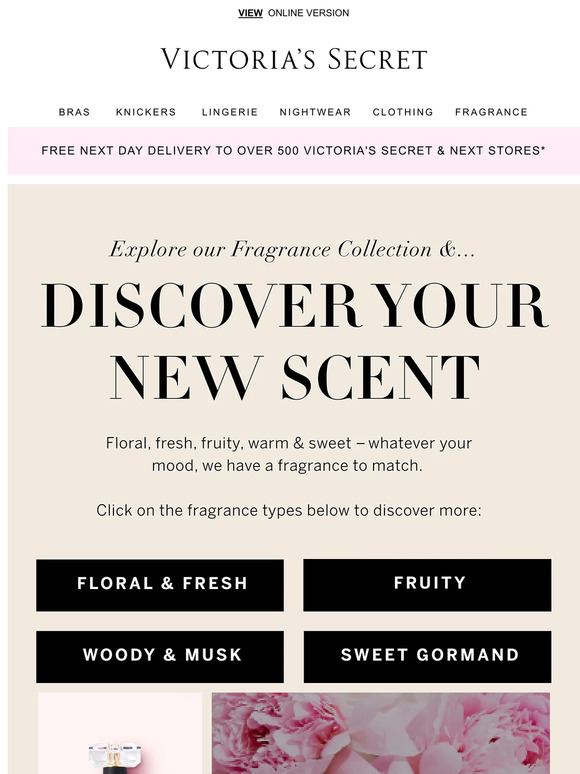 Victoria's Secret: Find your scent | Milled