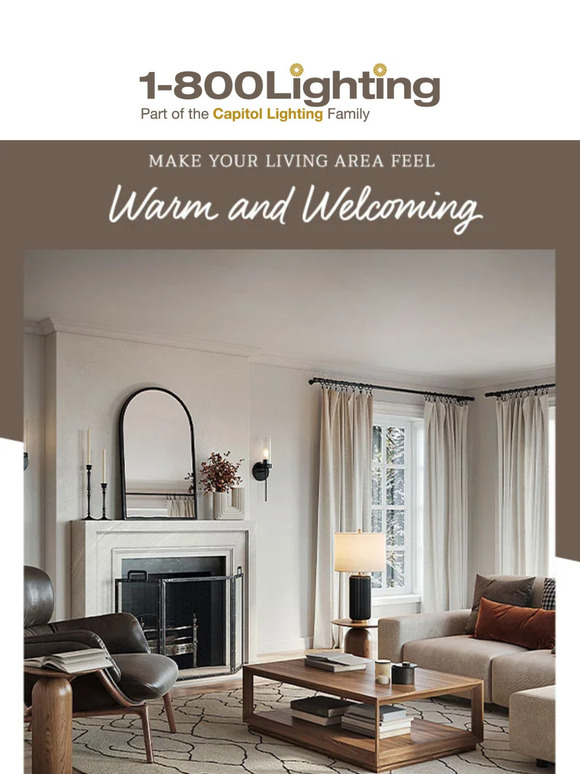 1-800Lighting: Create a Comforting Space » | Milled