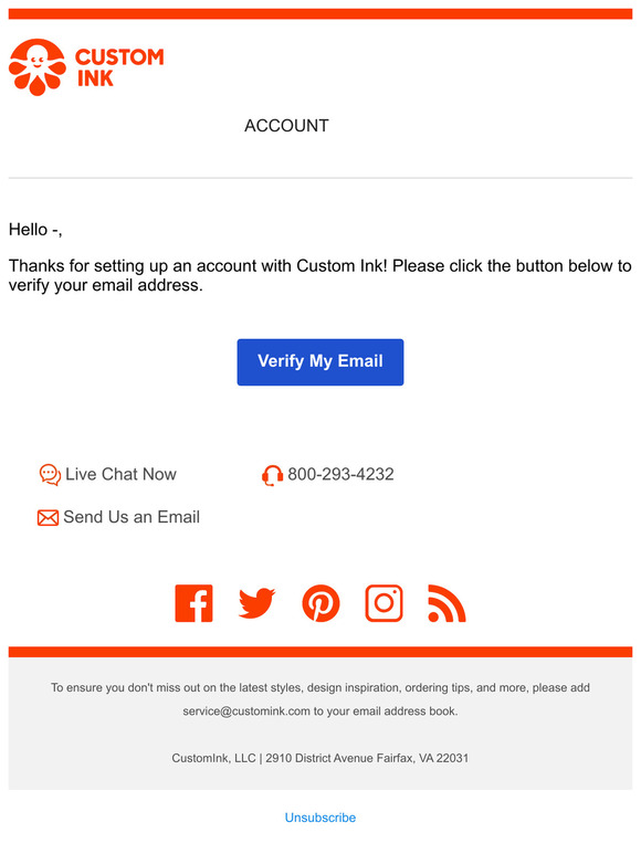 Custom Ink: Activate Your Custom Ink Account | Milled