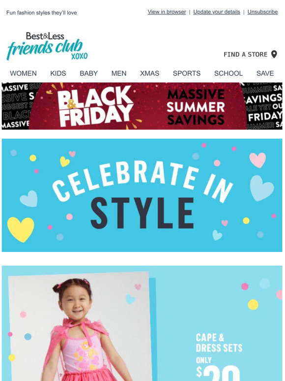 Best & Less: Dress your Kids to Impress with these looks 💕 | Milled